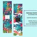 Printable Bookmarks- Tropical Version - Etsy
