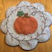 Fall Pumpkin Candle Mat, Penny Rug, Centerpiece, Table Protector ...