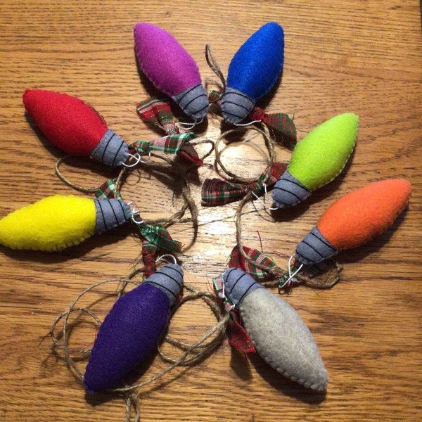 Light Bulb Garland - Etsy