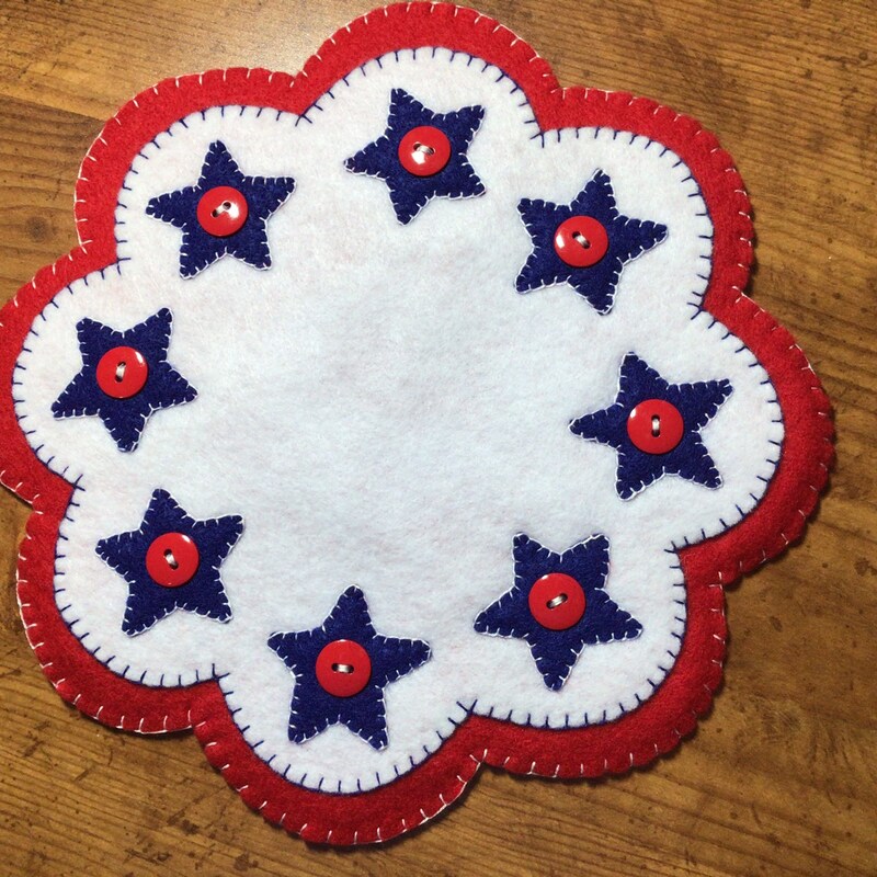 Patriotic Table Mat - Etsy