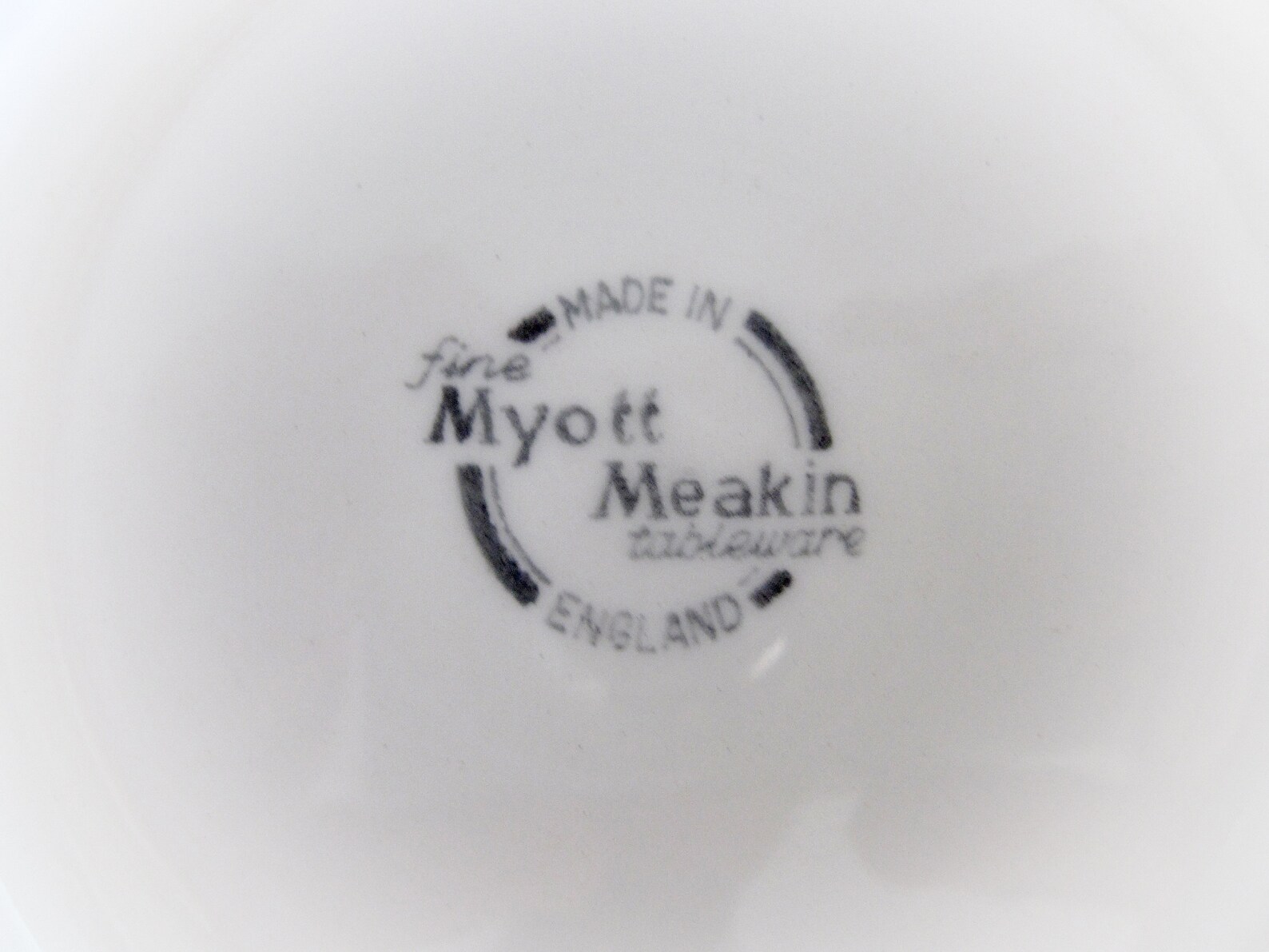 Vintage Myott Meakin Fruit Bowl Serving Dish. Blue Peony - Etsy