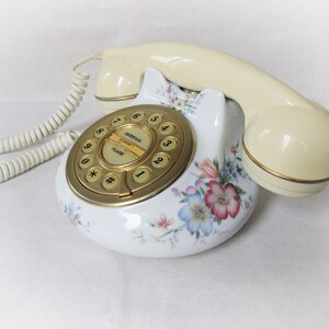 Vintage Royal Albert Porcelain Telephone. Constance Design. Collectors ...