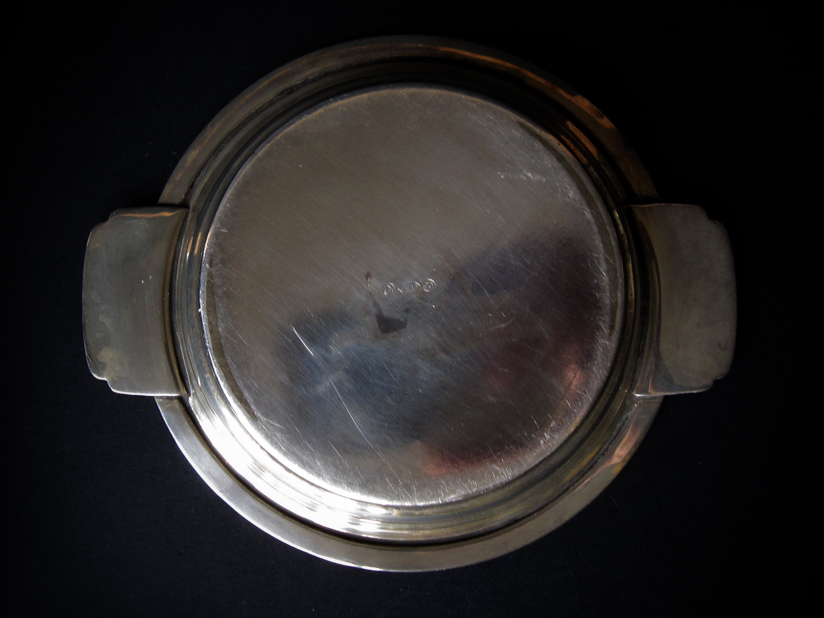 Gero Georg Nilsson Silver Plate Small Serving Bowl. Art Deco Style ...