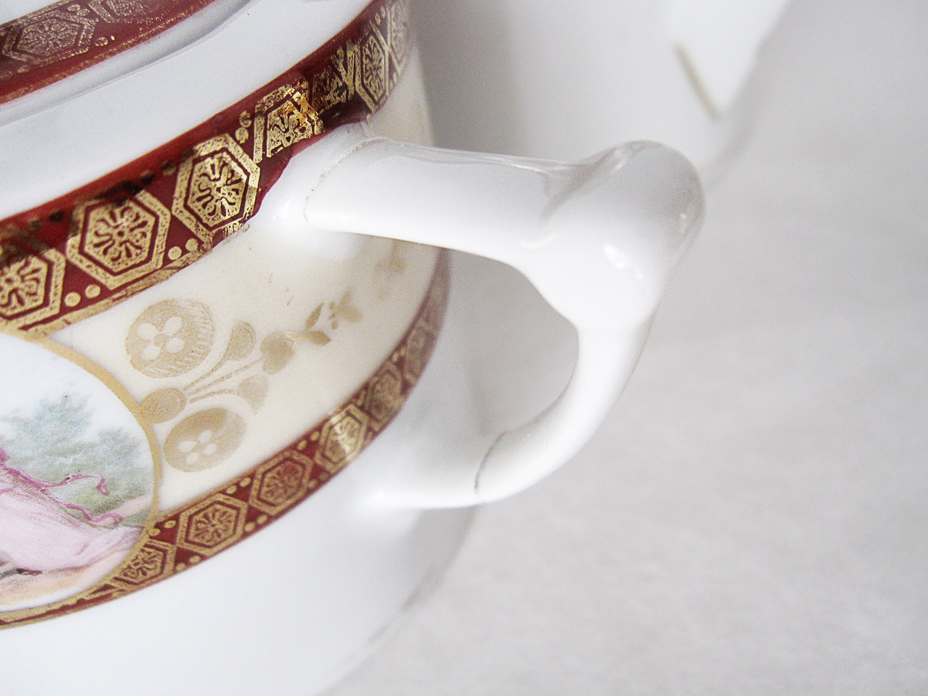 Rare Antique Wehinger & Co Porcelain Tea Set. Jugendstil Ware. Made in ...