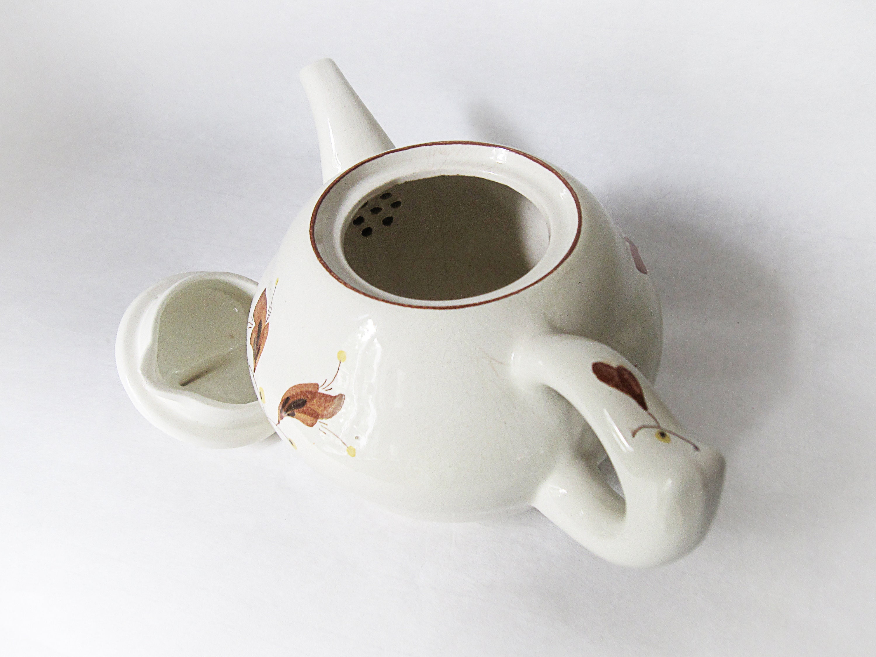 Rara tetera de cerámica art déco Regina Gouda Moria. Artículos de Delft ...