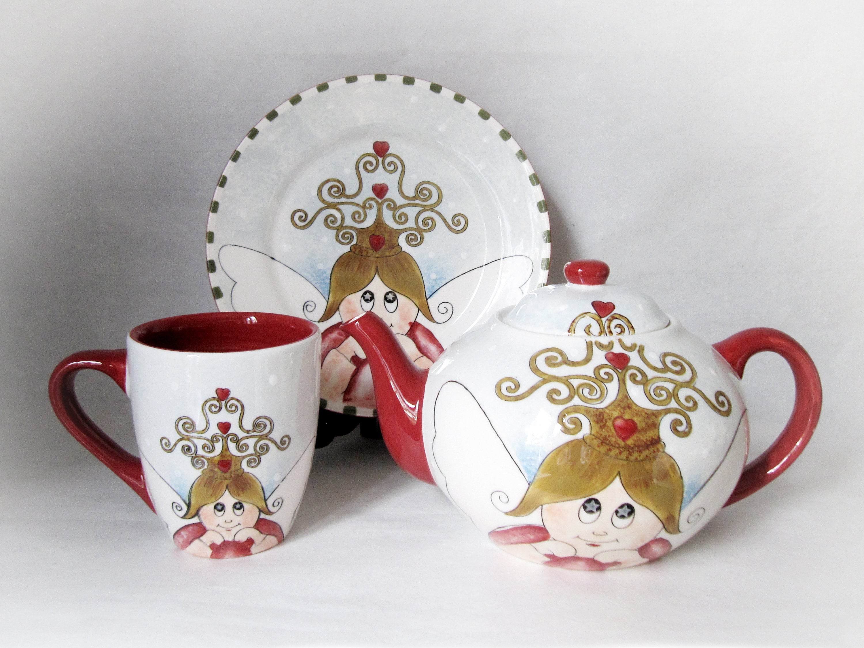 Jet by Ter Steege the Netherlands Ceramic Tea Set. Christmas - Etsy