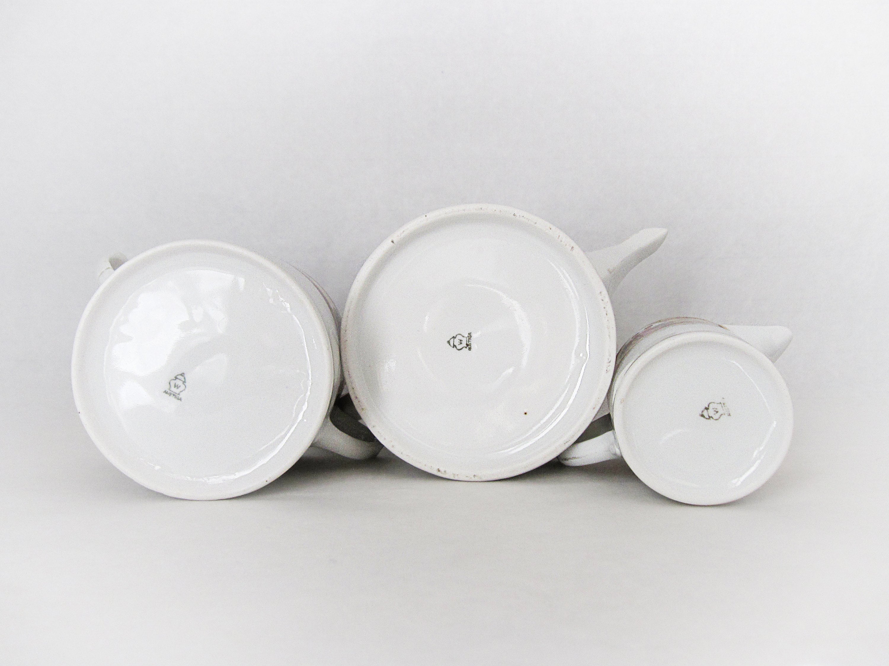 Rare Antique Wehinger & Co Porcelain Tea Set. Jugendstil Ware. Made in ...