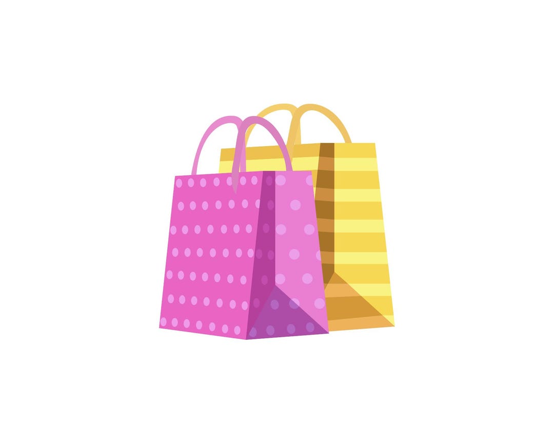 Vector Shopping Bags Emoji Design - Svg, Eps, Png, Jpg - Etsy