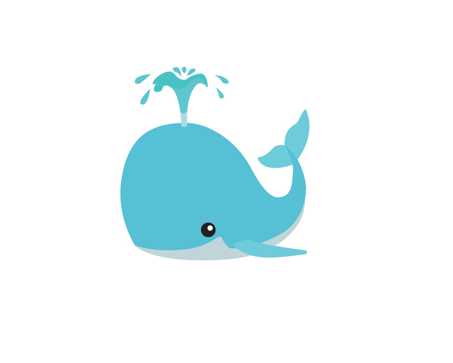 Diseño de emoji de ballena vectorial svg jpg png eps - Etsy México