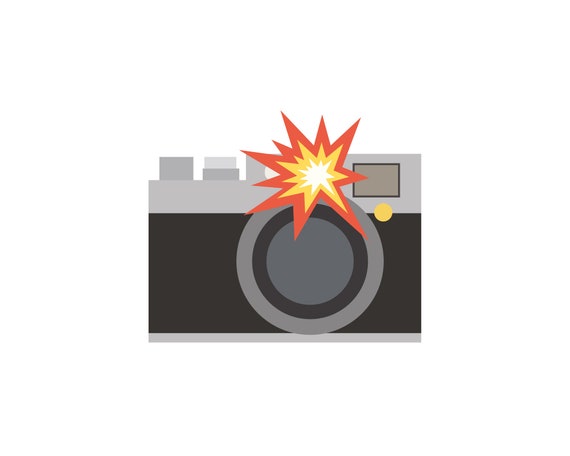 Camera Emoji Design Svg Jpg Png Eps | Etsy