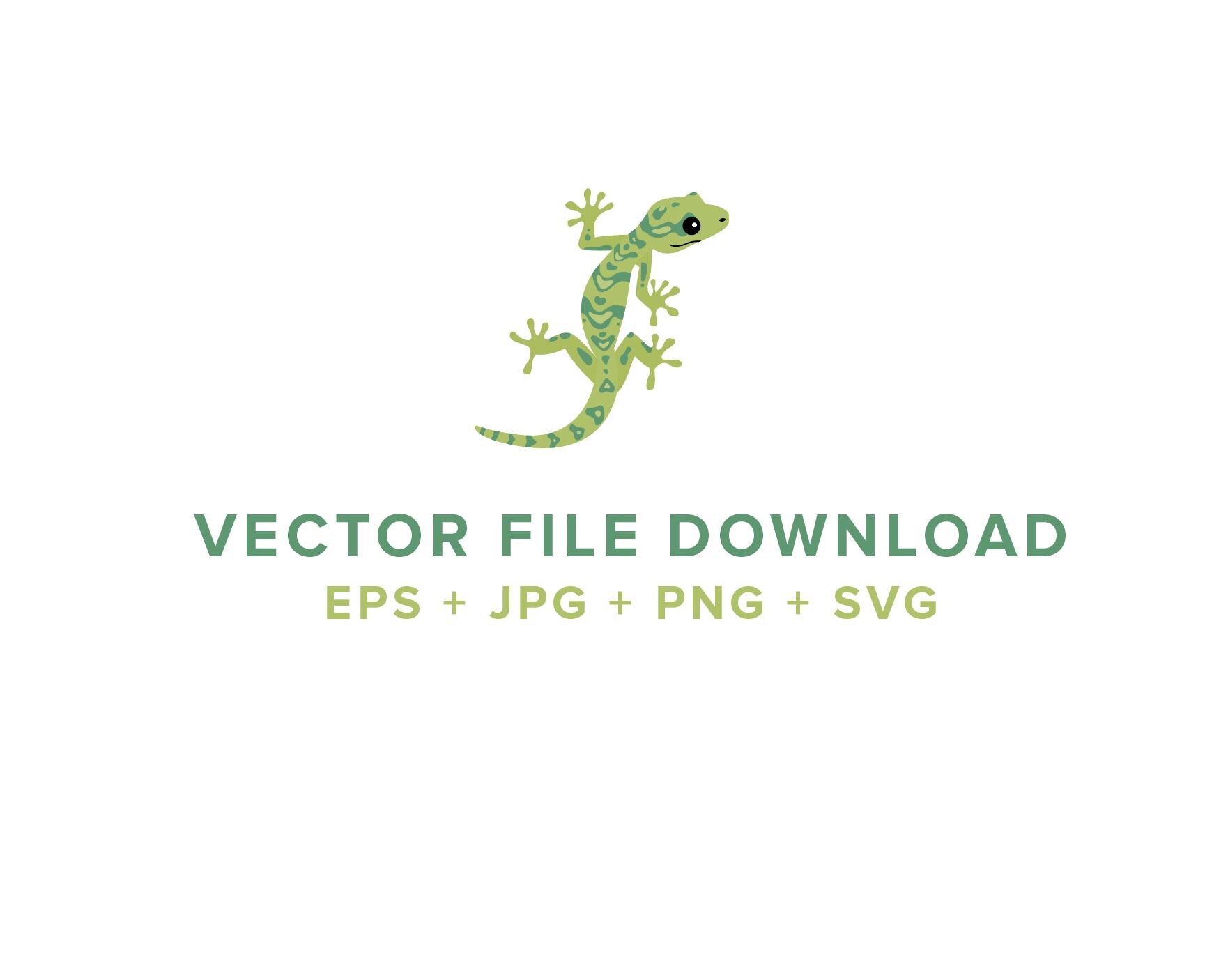 Vector Lizard Emoji Design - Svg, Jpg, Png, Eps - Etsy