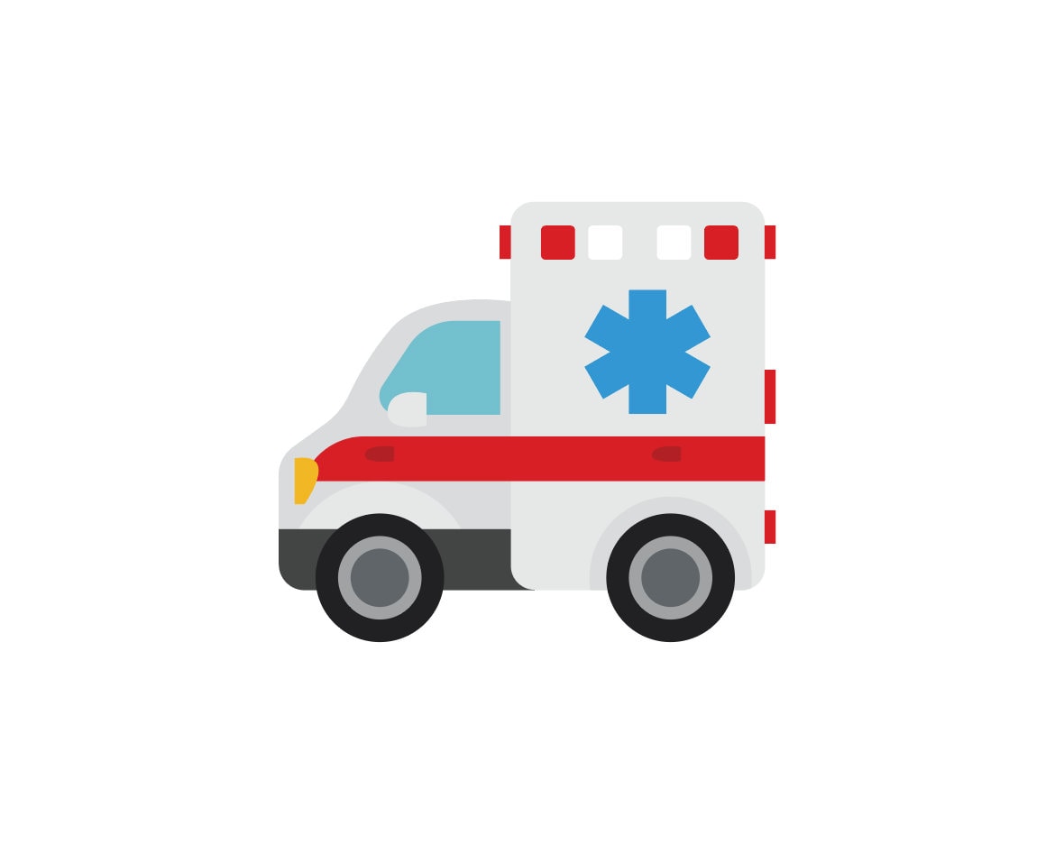 Vector Ambulance Emoji Design svg jpg png eps - Etsy.de