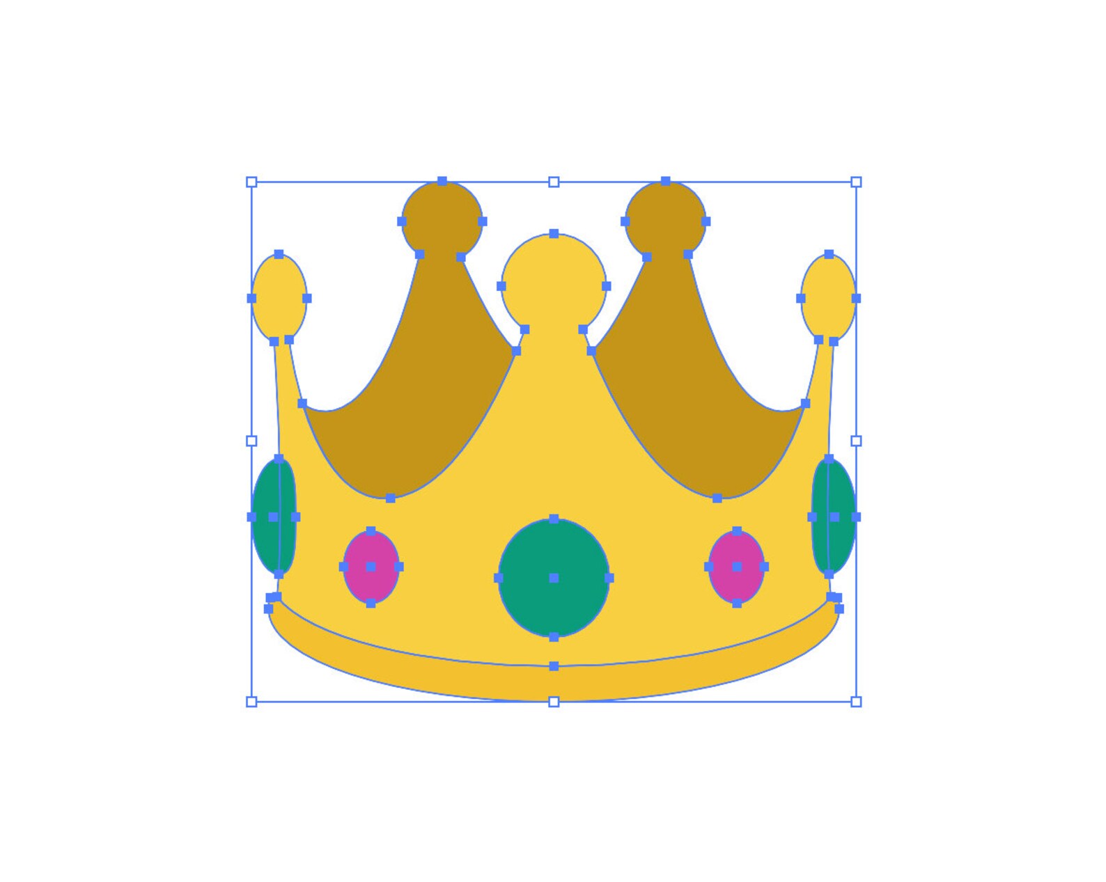 Vector Crown Emoji Design - Svg, Jpg, Png, Eps - Etsy UK