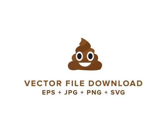 Poop Emoji Vector