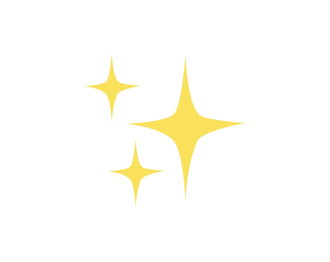 Vector Sparkles Emoji Design - Svg, Jpg, Png, Eps + Dizzy Star ...