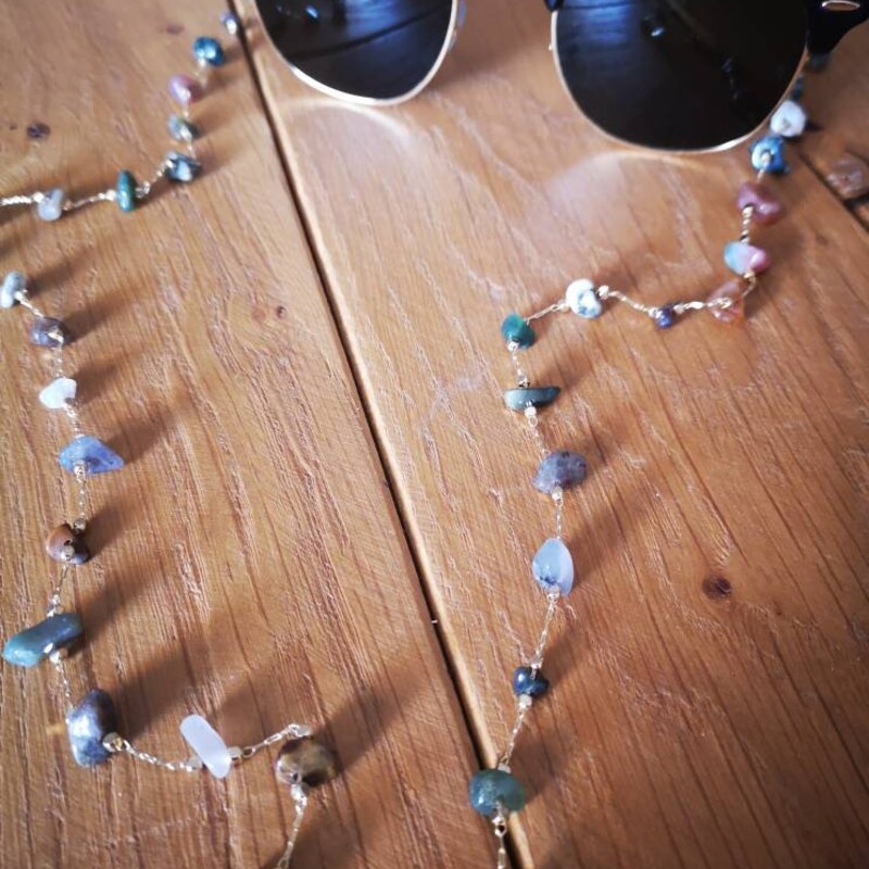 Gold Eyeglass Chain - Etsy