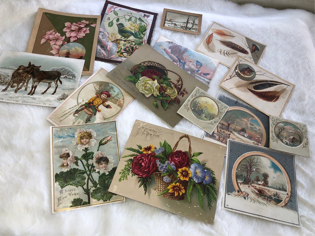 Victorian Cards and Paper - Etsy