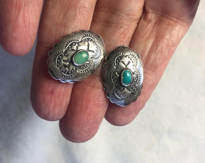 Navajo Silver Concho Buttons - Etsy