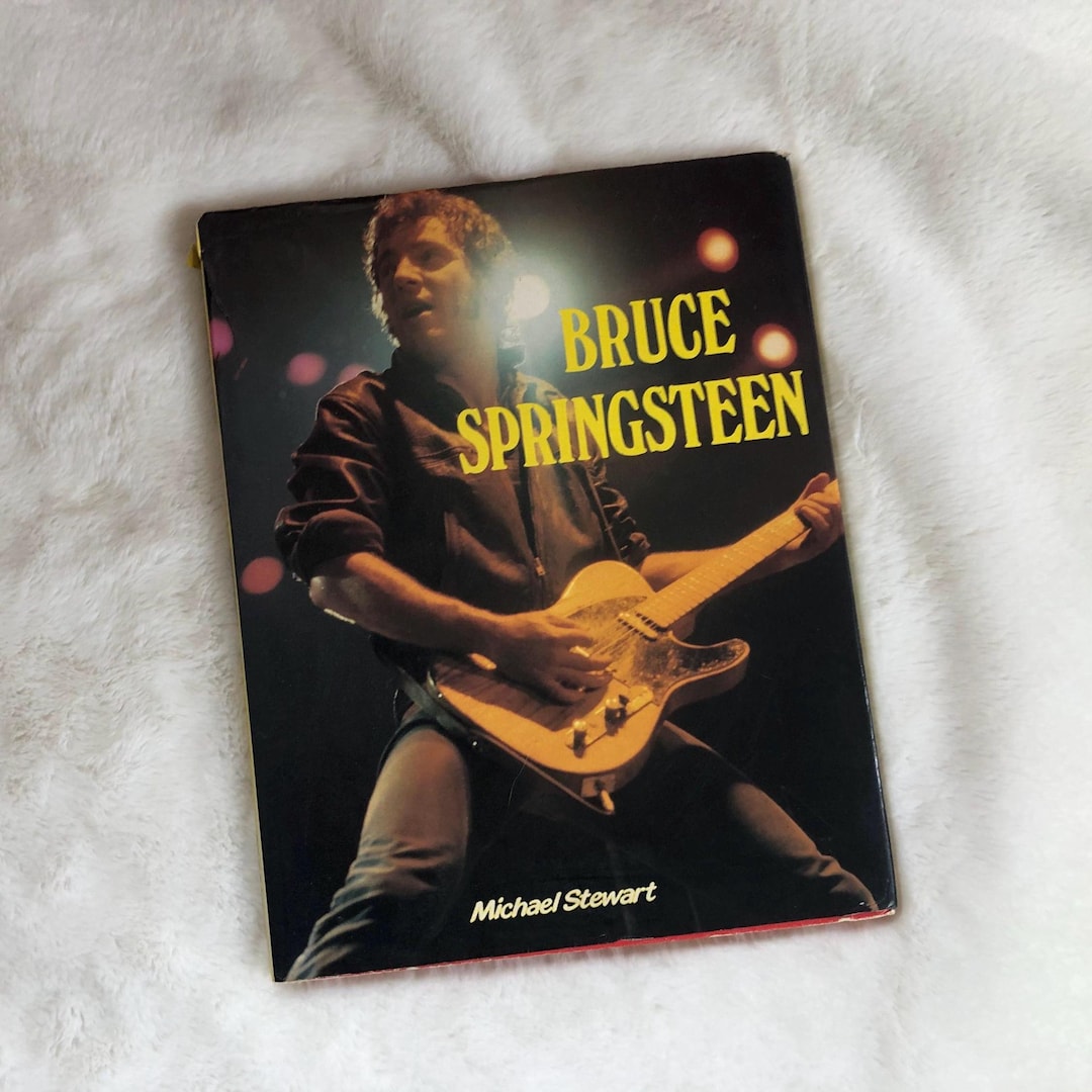 Bruce Springsteen Book - Etsy