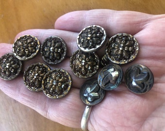 Cut Steel Buttons - Etsy
