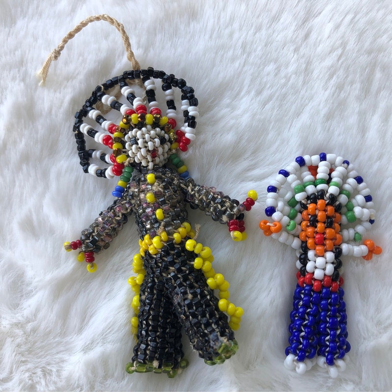 Indian Beaded Doll - Etsy