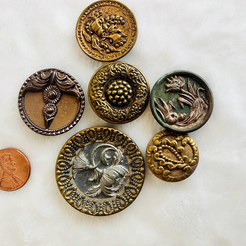 Rare Antique Buttons - Etsy