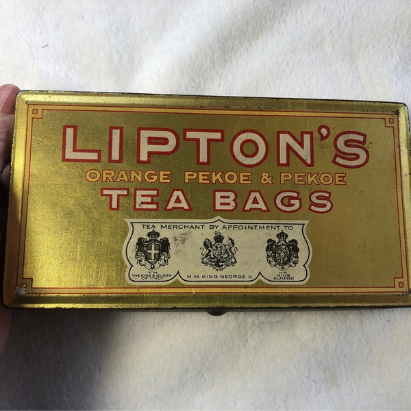 Lipton Tea - Etsy