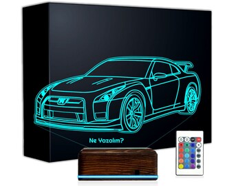 Nissan Gtr Led Sign - Etsy