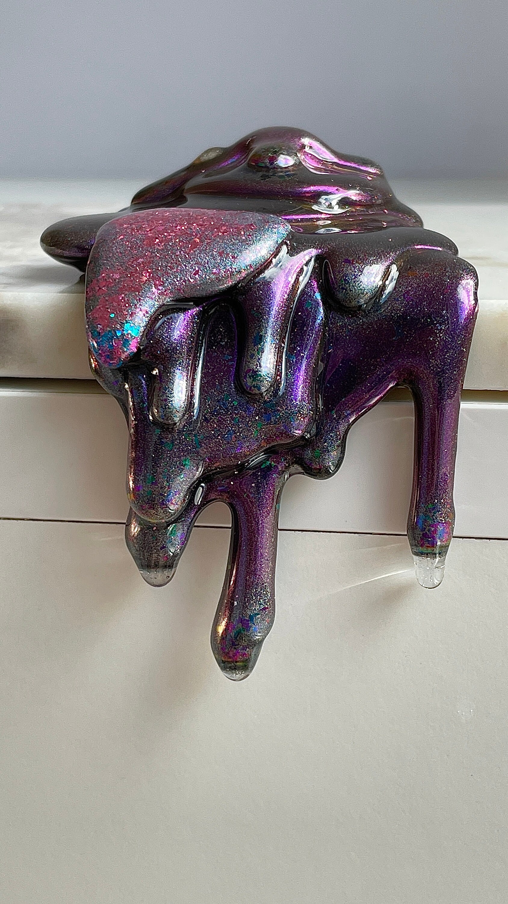 Dripping Shelf and Desk Decoration, Crazy Futuristic Design, Medium ...