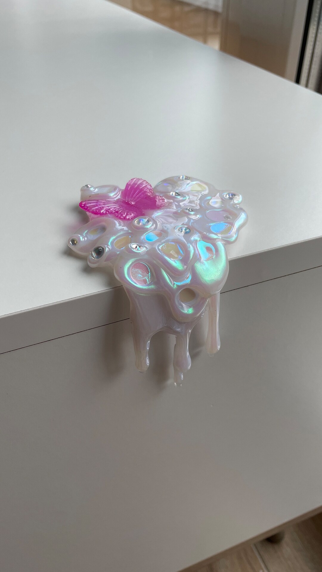 Dripping Shelf and Desk Decoration | Crazy & Futuristic Design | White ...