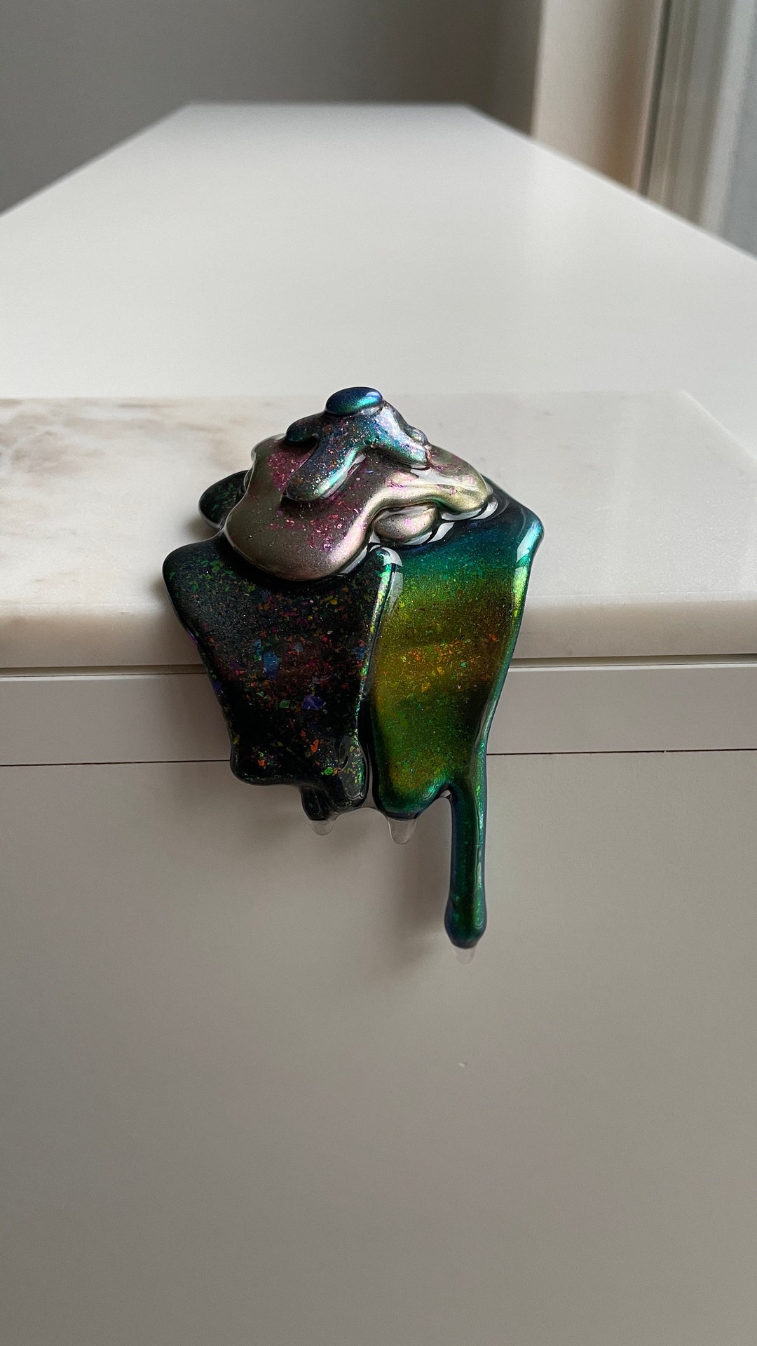 Dripping Shelf and Desk Decoration | Multicolor Crazy & Futuristic ...