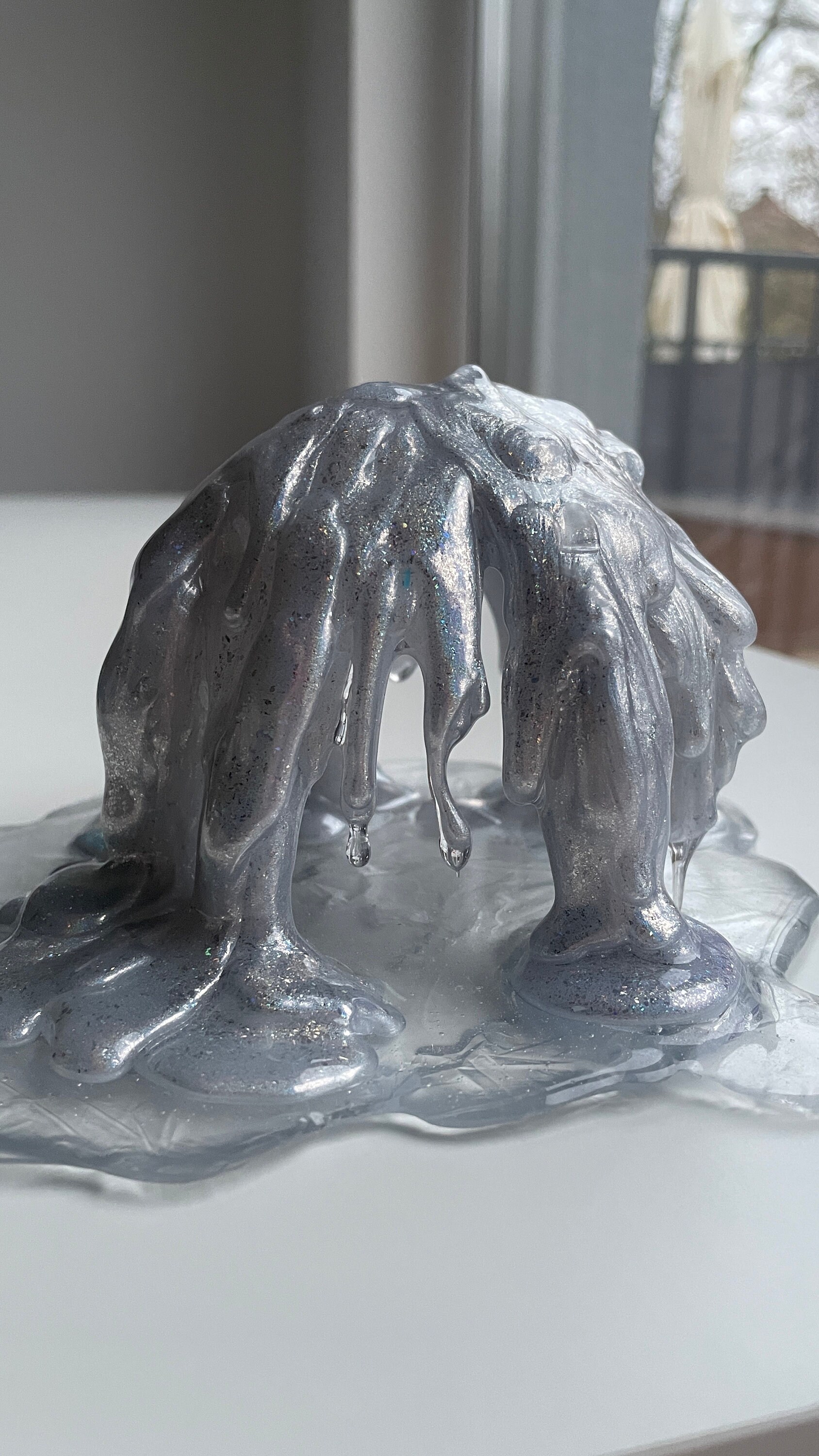 Holographic Dripping Blob Decoration Crazy & Futuristic Design - Etsy