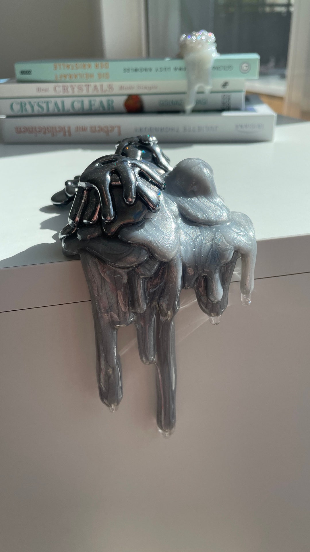 Dripping Shelf and Desk Decoration | Crazy & Futuristic Design | Chrome ...