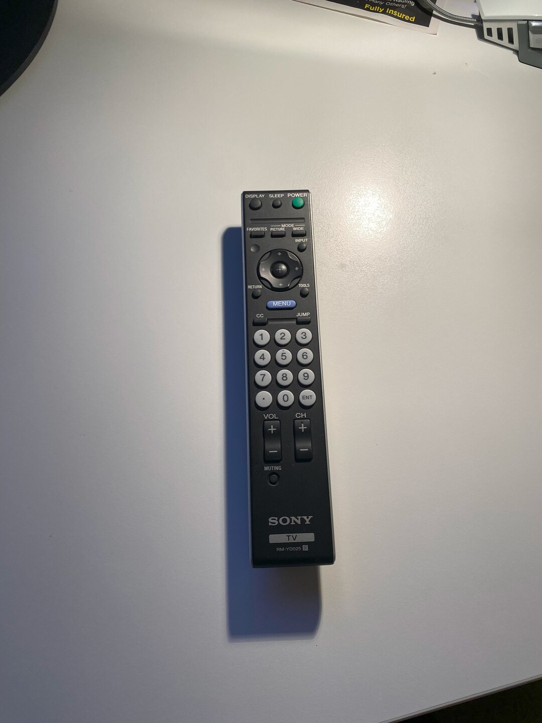 Sony TV Remote RM-YD025 - Etsy
