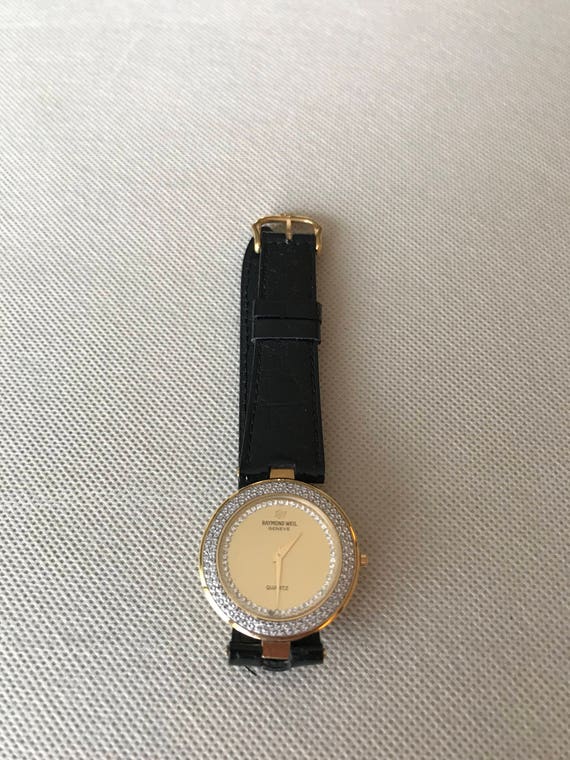 Vintage 18k gold electroplated - Gem