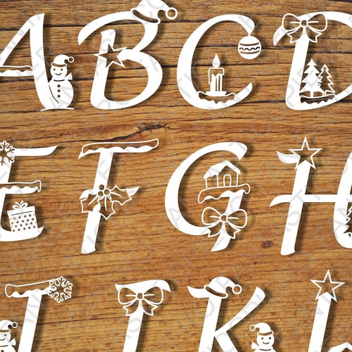 Christmas Decoration 2 SVG Files for Silhouette Cameo and - Etsy