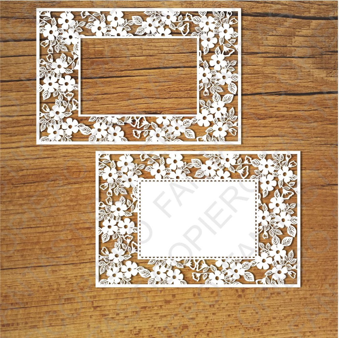 Ornamental Frame (5) SVG Files for Silhouette Cameo and Cricut ...