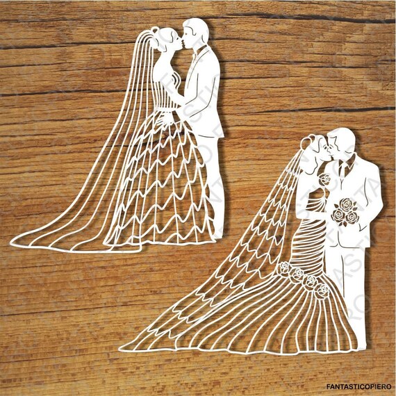Silhouette America Wedding Wedding Mandala SVG, Mandala Bride And