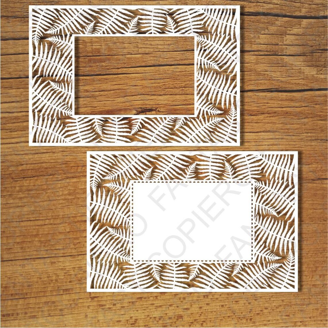 Ornamental Frame 6 SVG Files for Silhouette Cameo and | Etsy