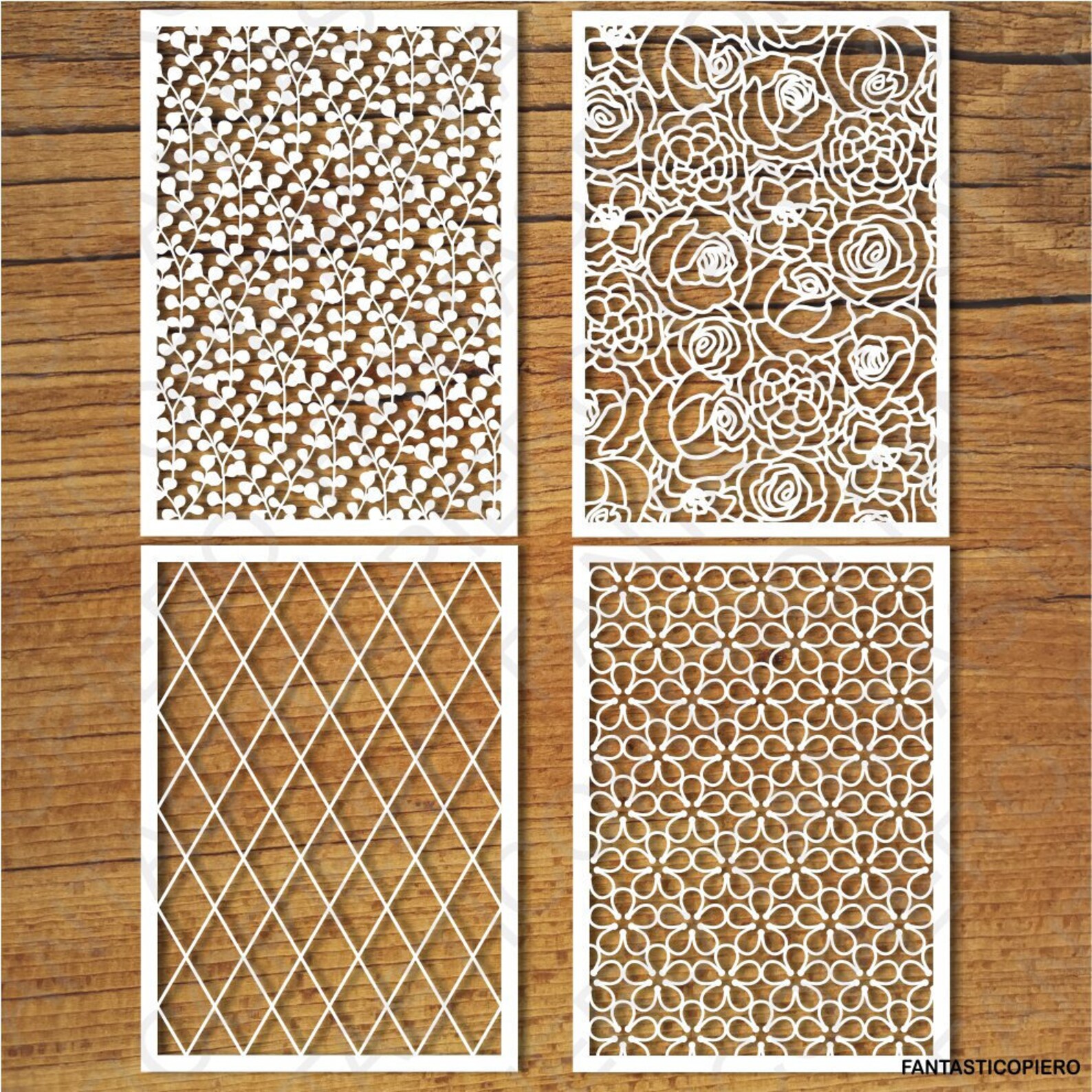 Decorative Backgrounds (1) SVG Files for Silhouette Cameo and Cricut ...