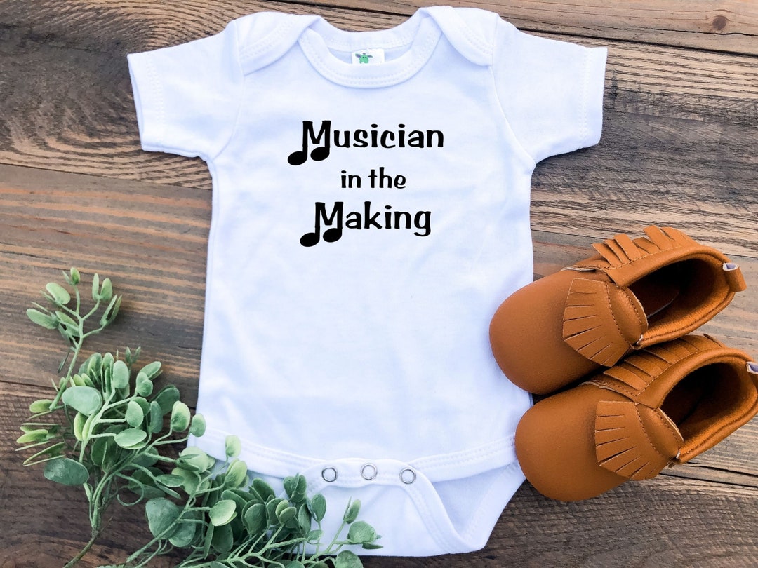 Musician in the Making Baby Bodysuit or Toddler Shirt, Future Musician ...