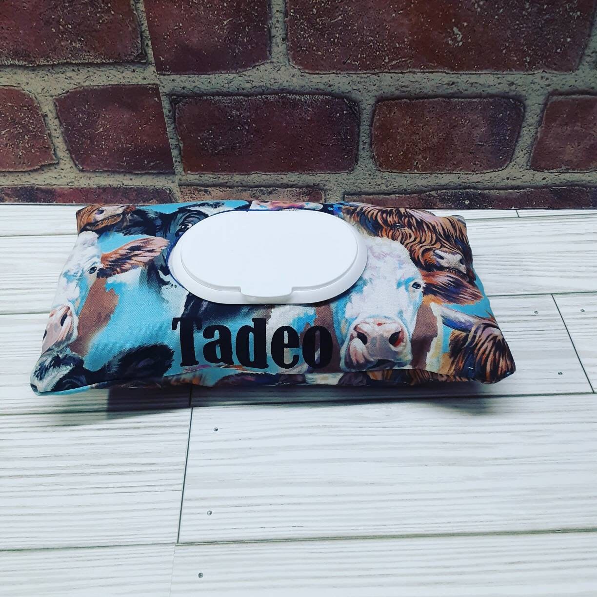 Cow Print Travel Wipe Case Cow Print Baby Wipes Custom Wipe - Etsy