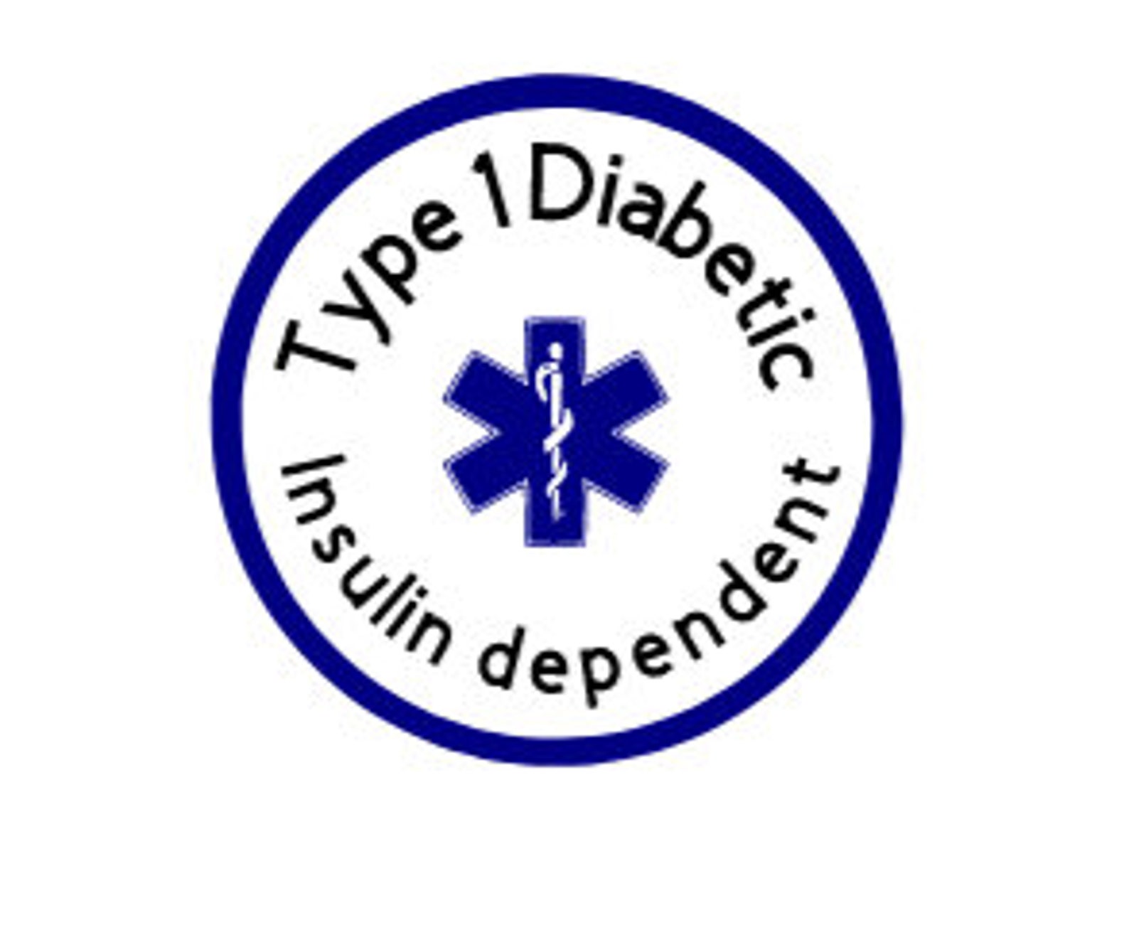 Type 1 diabetes decal car decal bumper sticker Type 1 | Etsy