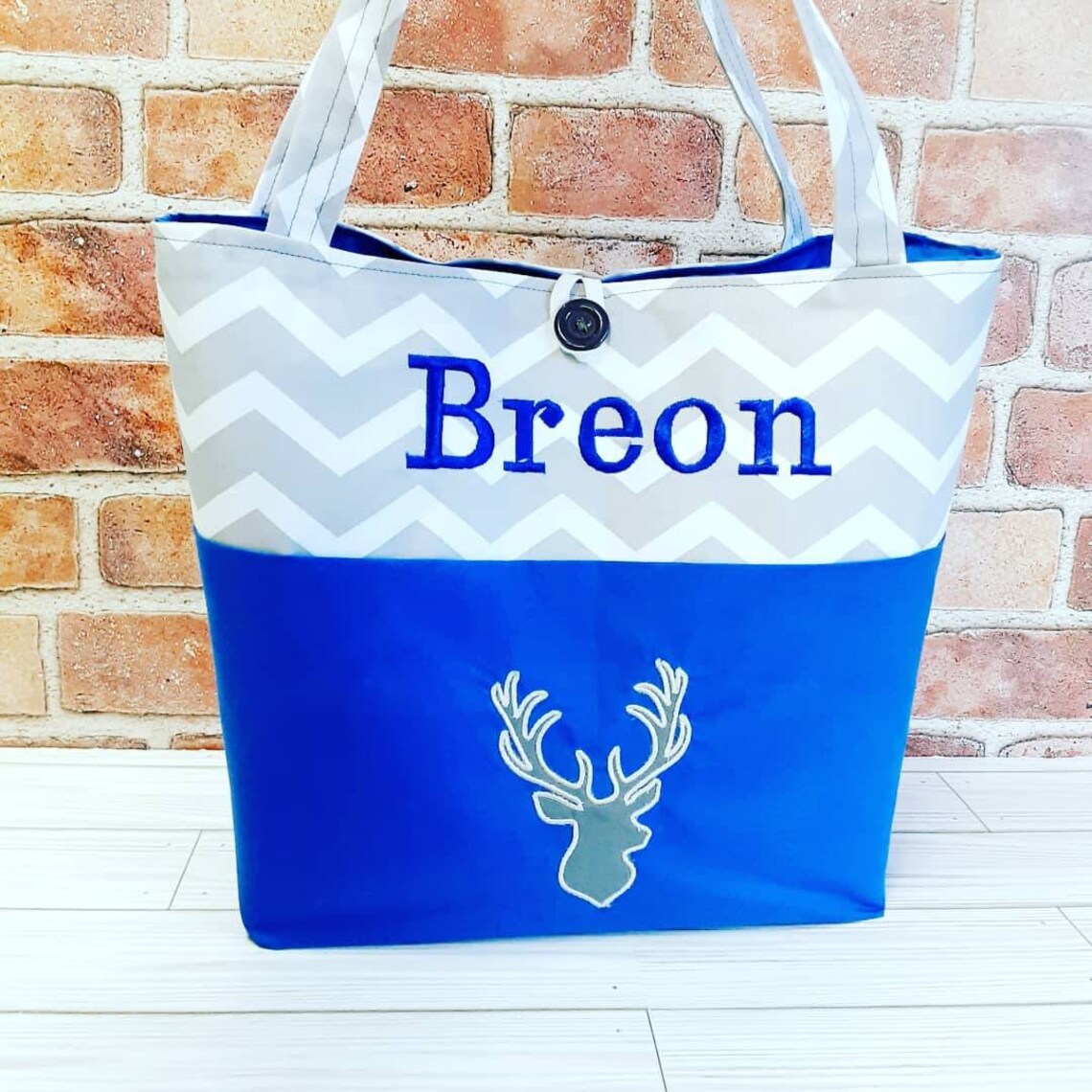 Monogrammed Diaper Bag, Custom Diaper Bag- Deer Diaper Bag- Baby Gifts ...