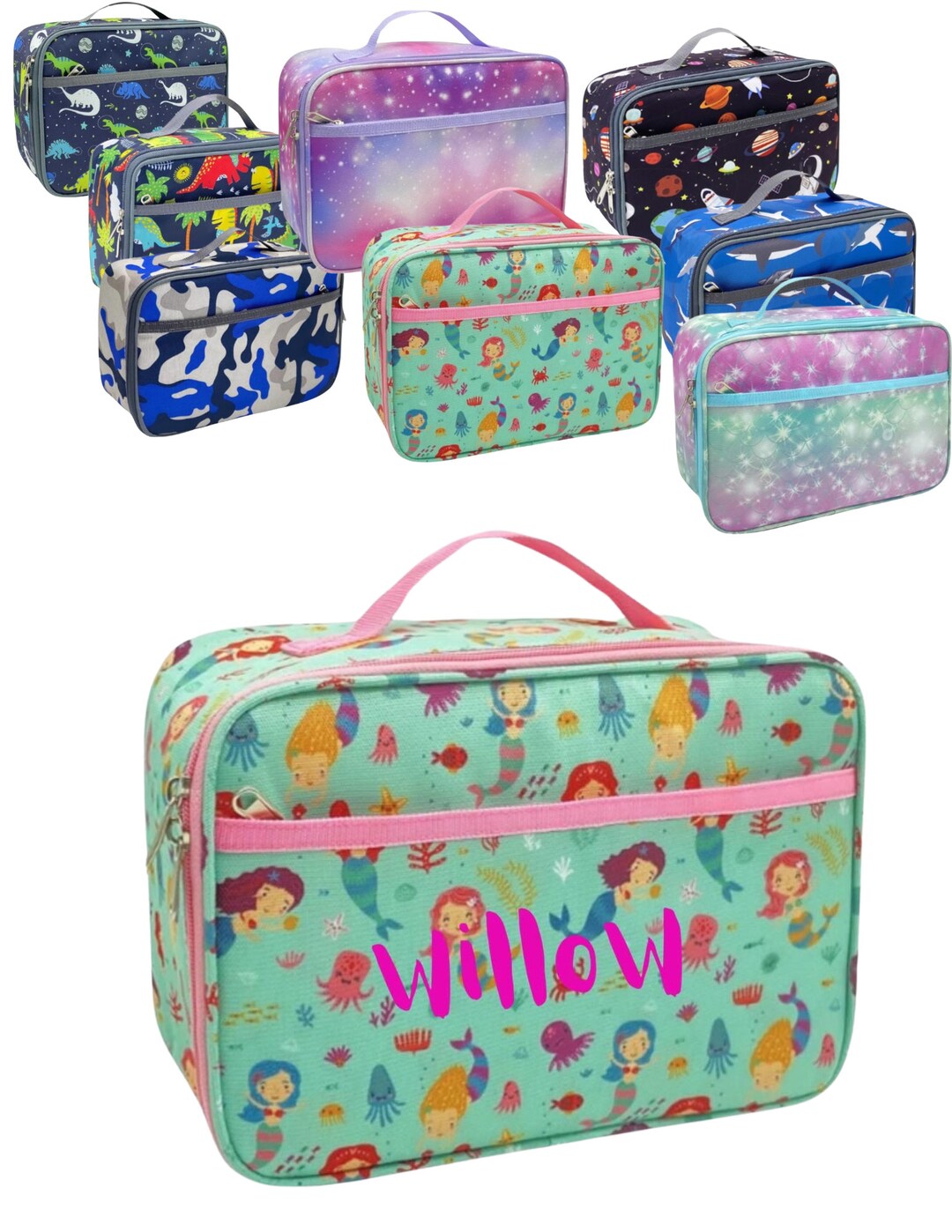 Personalized Back to School Lunchboxes Personalized Kids Lunch Boxes ...