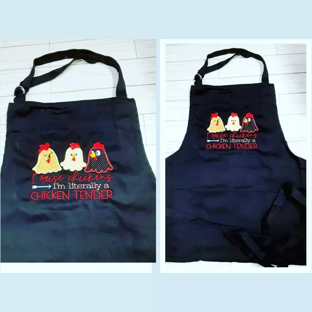 Farm Apron-chicken Apron- Aprons for Mother's Day- Raising Chicken ...