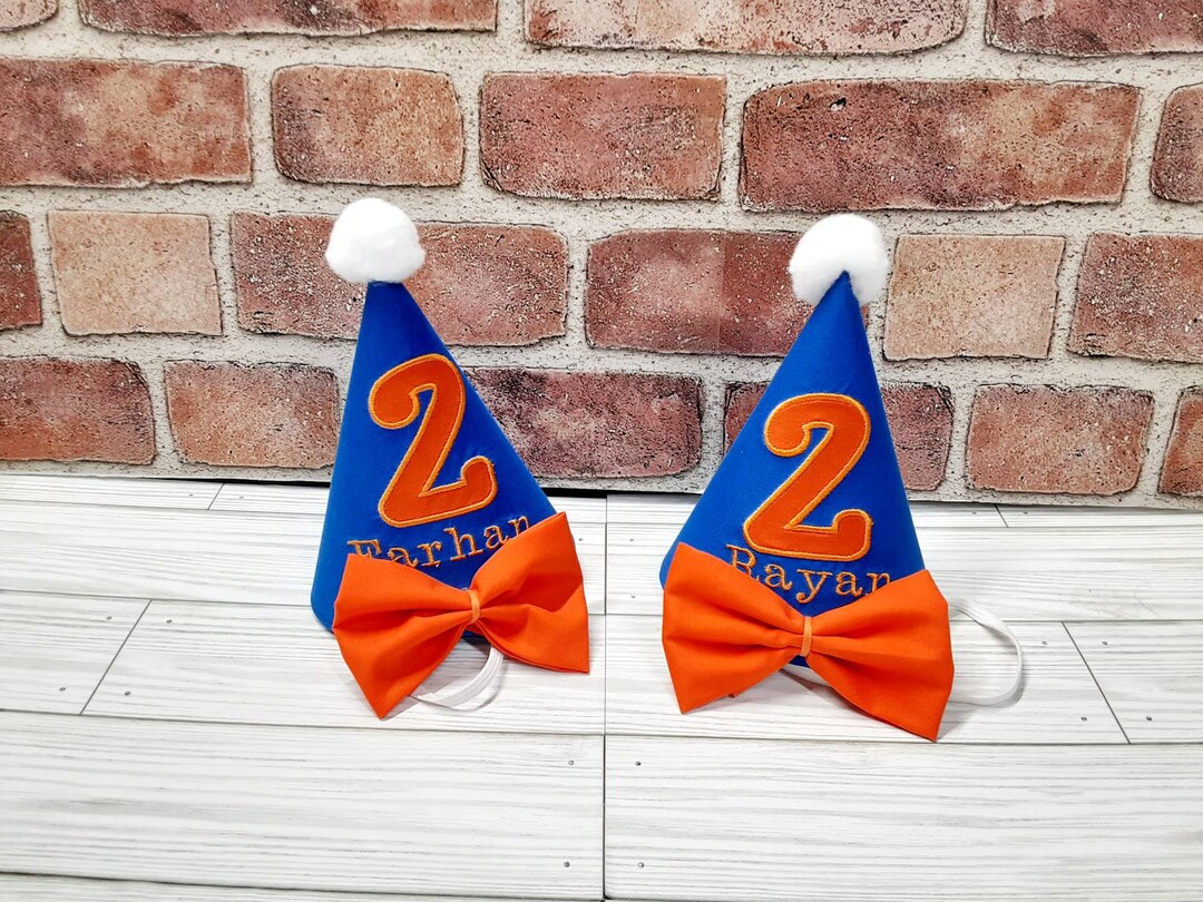 Personalized Birthday Hats, Custom Birthday, 2nd Birthday, Birthday Hat ...