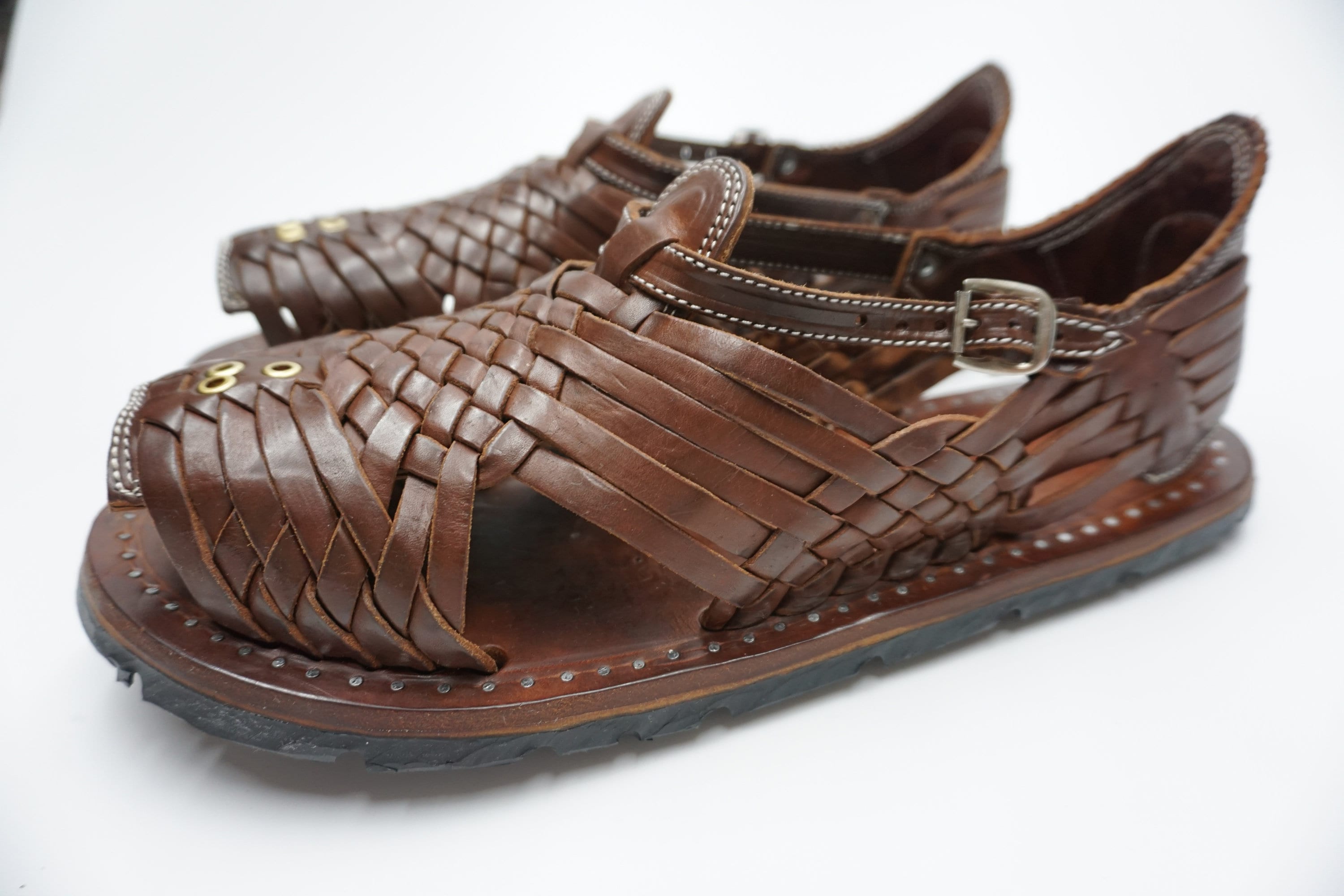 PACHUCO ORIGINAL VINTAGE Style''acme'' Mexican Sandals Men's Huaraches ...