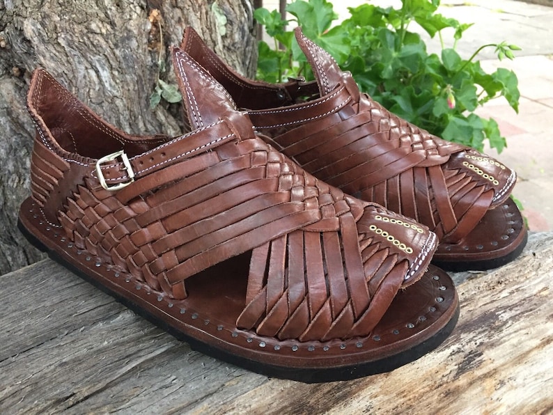 TAMAZULA RUSTICO VINTAGE Mr Jose ''acme'' Mexican Sandals Handcrafted ...