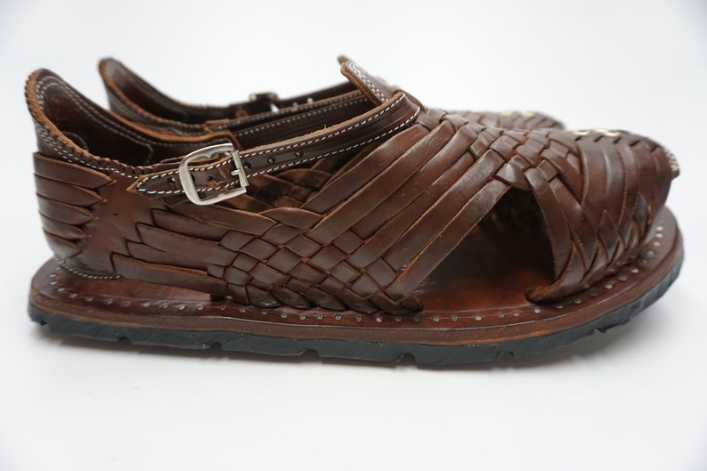 PACHUCO ORIGINAL VINTAGE Style''acme'' Mexican Sandals Men's Huaraches ...